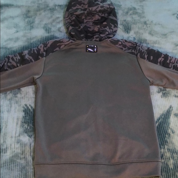 Puma | Jackets & Coats | Puma Full Zip Tech Fleece Digital Camo Hoodie ...